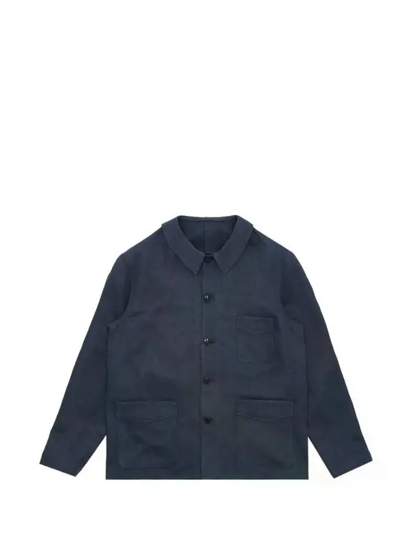 FORTELA Boulevard Patch-pocket Shirt Jacket