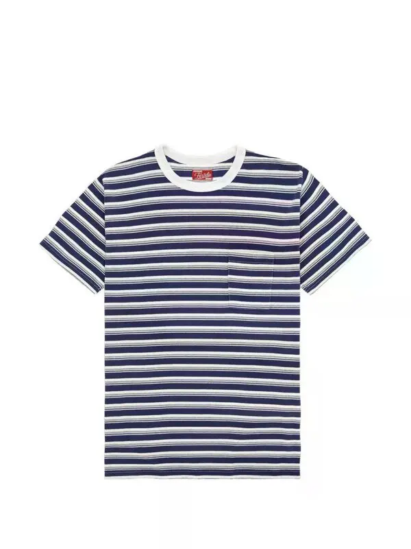 FORTELA Yakut Striped Patch-pocket T-shirt