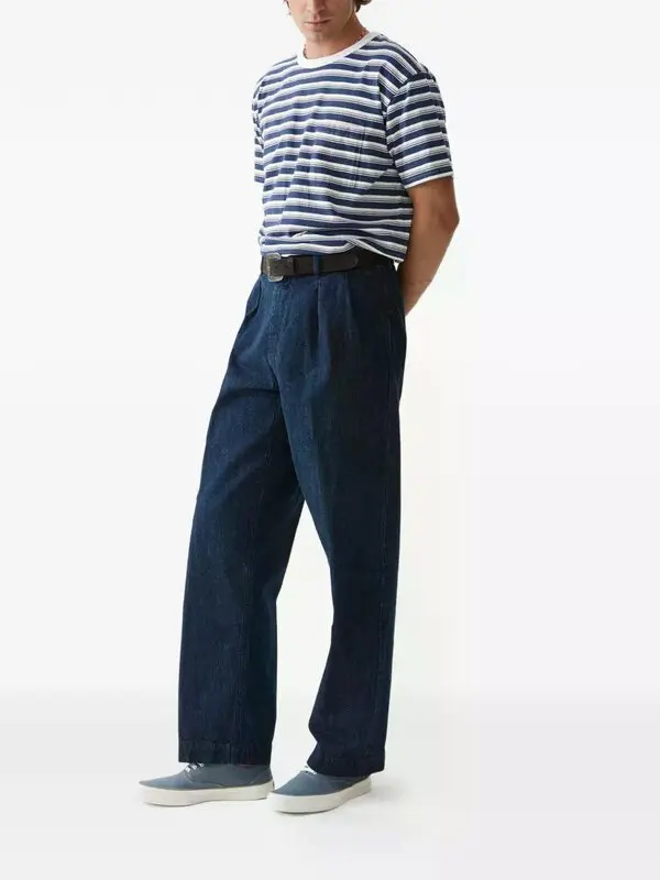 FORTELA Yakut Striped Patch-pocket T-shirt