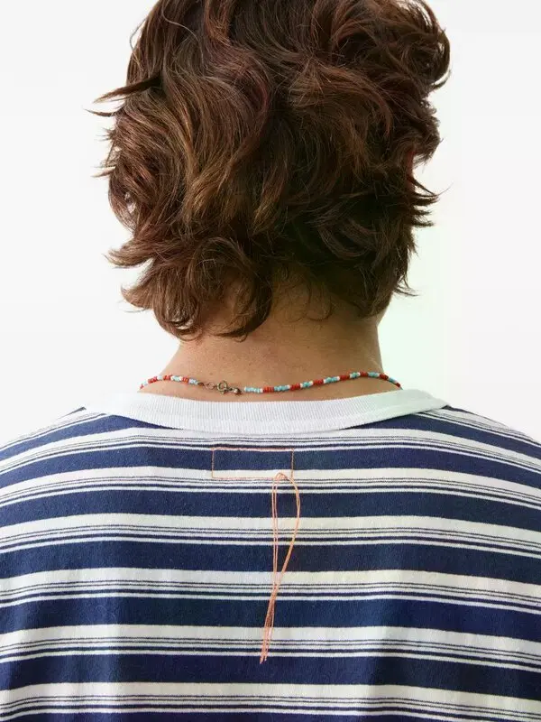 FORTELA Yakut Striped Patch-pocket T-shirt