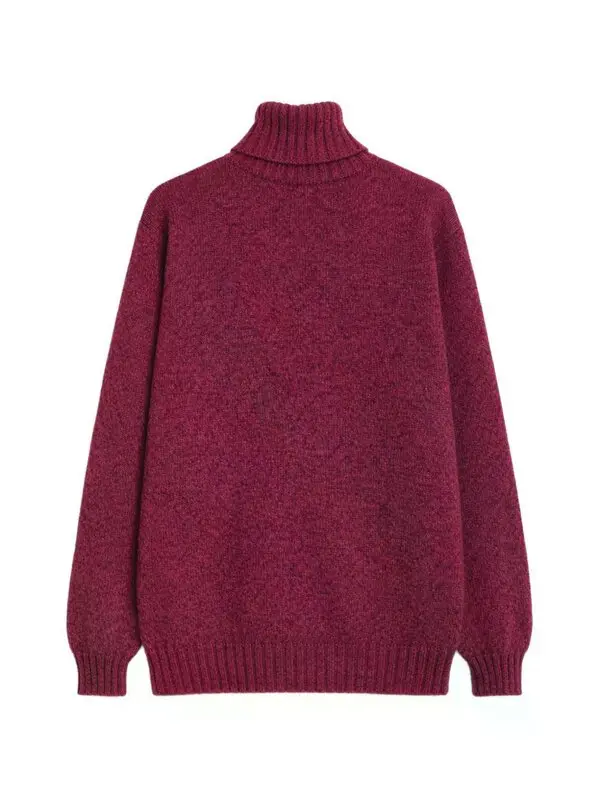 FORTELA Shetland Wool Turtleneck Sweater