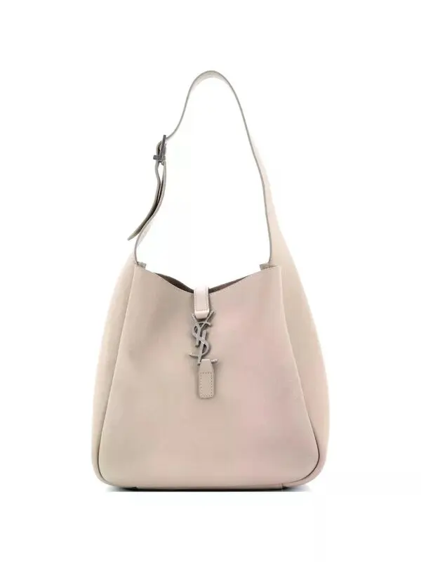 Saint Laurent Le 5 À 7 Supple Leather Hobo Bag - Neutrals