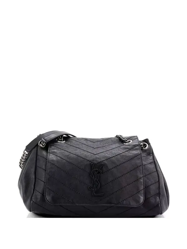 Saint Laurent Nolita Satchel Bag - Black