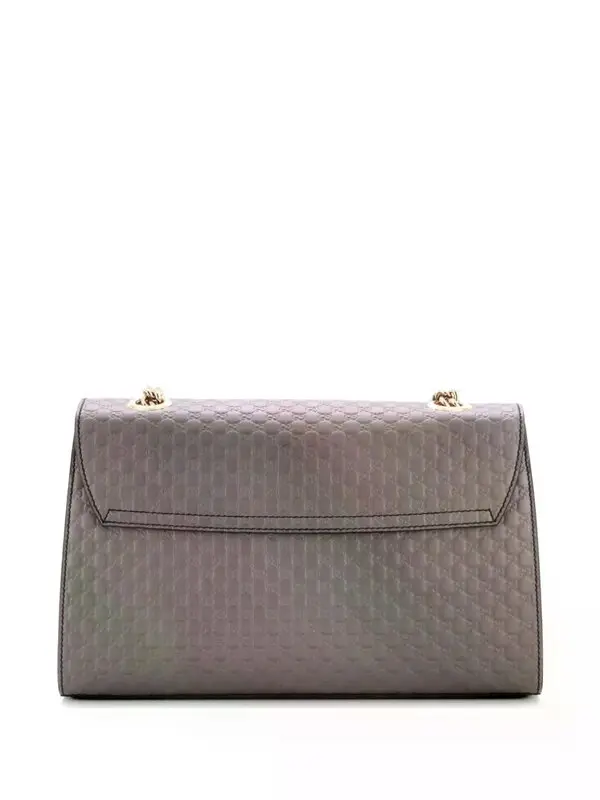 Gucci Emily Chain Flap Bag Microssima Leather