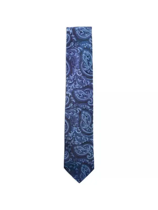 Etro Jacquard Paisley-print Silk Tie