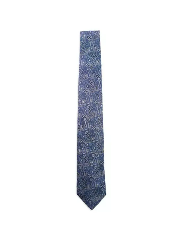 Etro Paisley-print Silk Jacquard Neck Tie