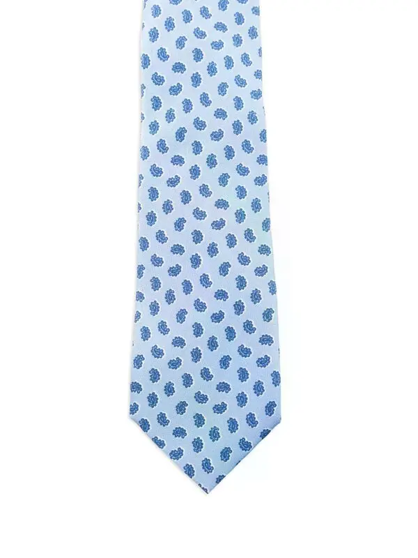 Etro Jacquard Paisley-print Silk Tie