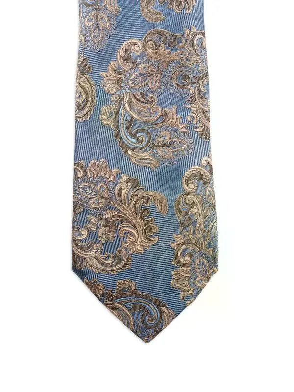 Etro Jacquard Paisley-print Silk Tie