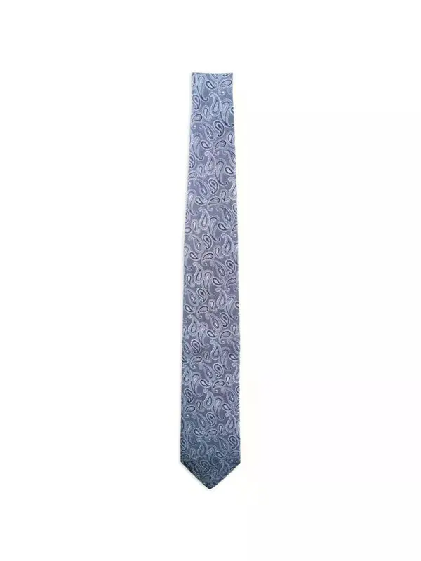 Etro Jacquard Paisley-print Silk Tie