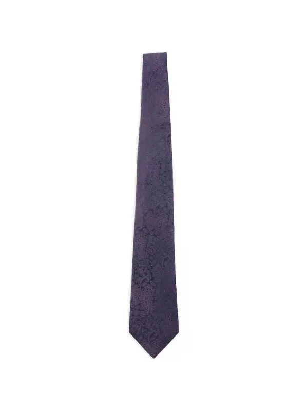 Etro Jacquard Paisley-print Silk Tie