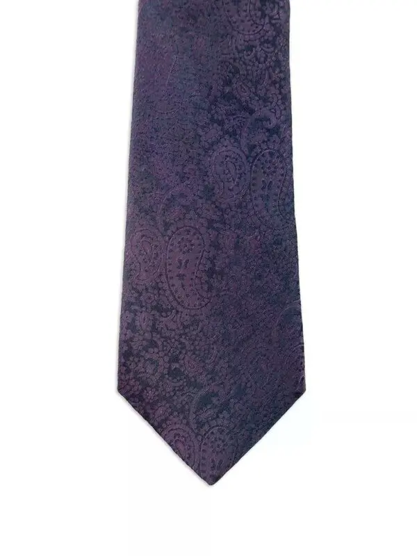 Etro Jacquard Paisley-print Silk Tie