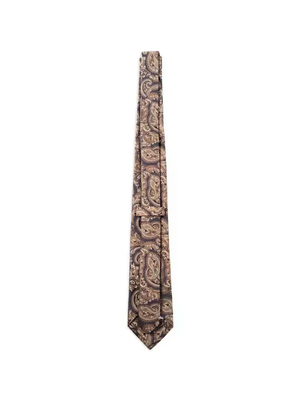 Etro Jacquard Paisley-print Silk Tie