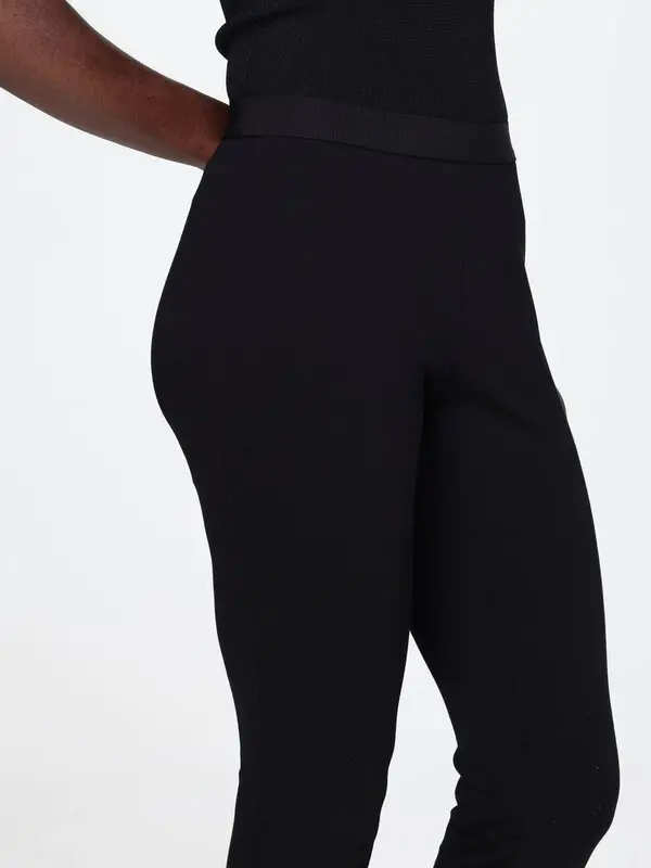 Liviana Conti Liv Jersey Slim Fit Cropped Trousers