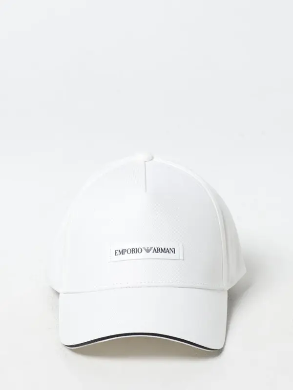 Emporio Armani Baseball Cap - White | Editorialist display picture 3