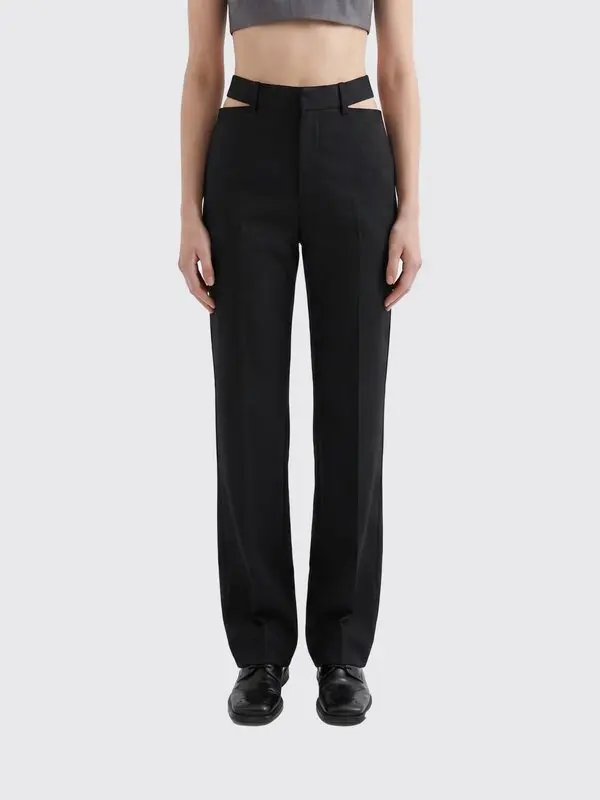 JIL SANDER Tailored Cutout Waist Trousers