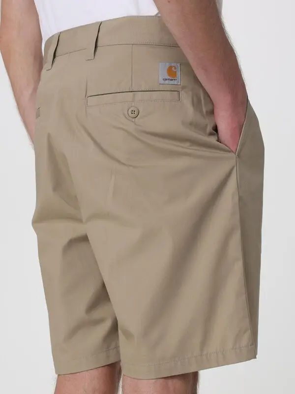 Carhartt Work In Progress Cotton Blend Chino Shorts - Beige