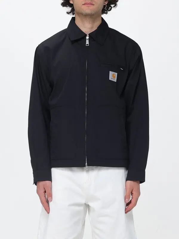 Carhartt Work In Progress Cotton Blend Shirt Jacket - Black