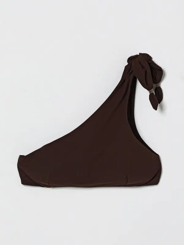 Brunello Cucinelli One Shoulder Bikini Top