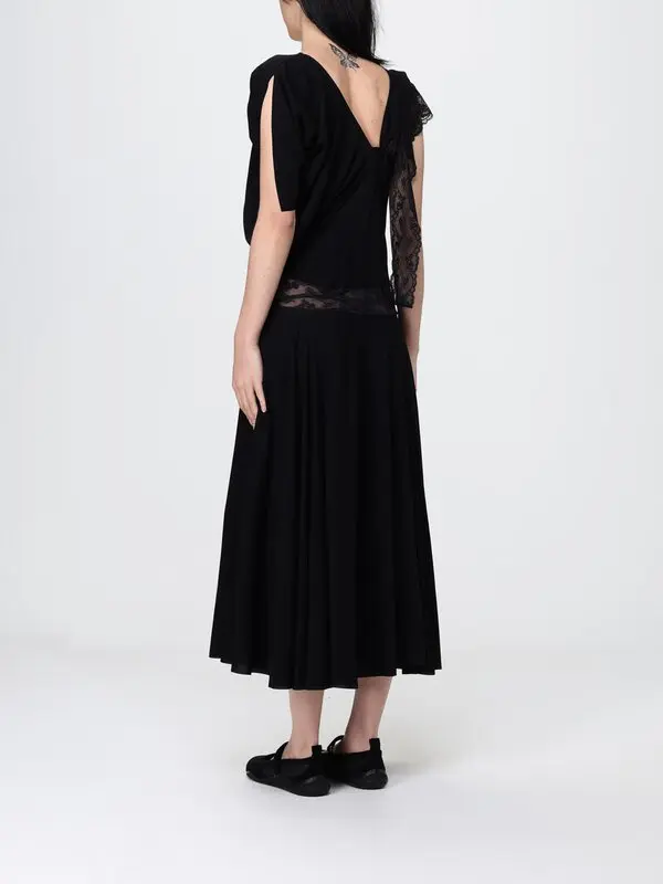 Junya Watanabe Lace Trimmed Dress