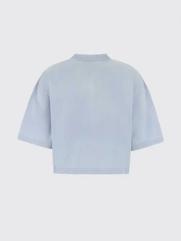 Marni Cotton T-shirt With Logo - Blue