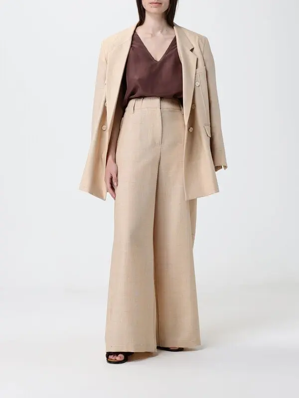 ALYSI Classic Silk Blouse - Violet