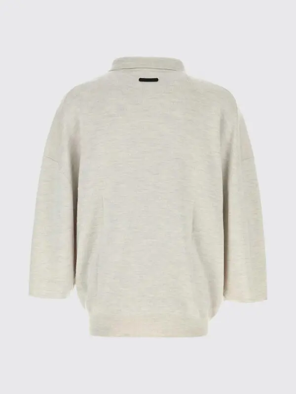 Fear Of God Relaxed Fit Long-sleeve Cotton Polo