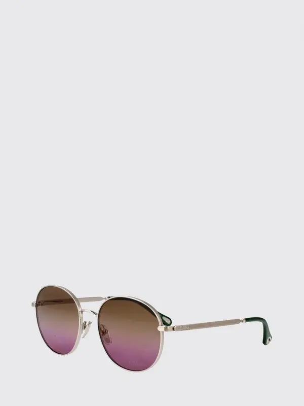 Chloé Round Frame Sunglasses - Silver