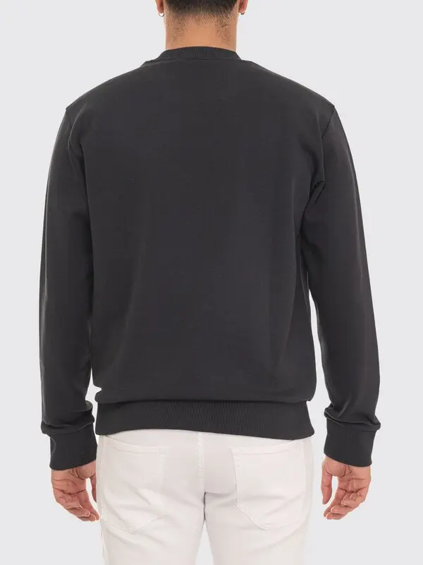 BOSS Sweatshirt With Logo Detailing - Blue