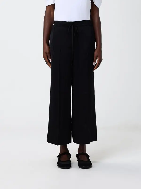 TOTEME Tailored Wide Leg Pants - Black