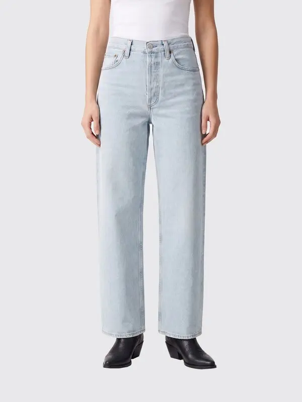 AGOLDE Wide Leg Jeans - Blue