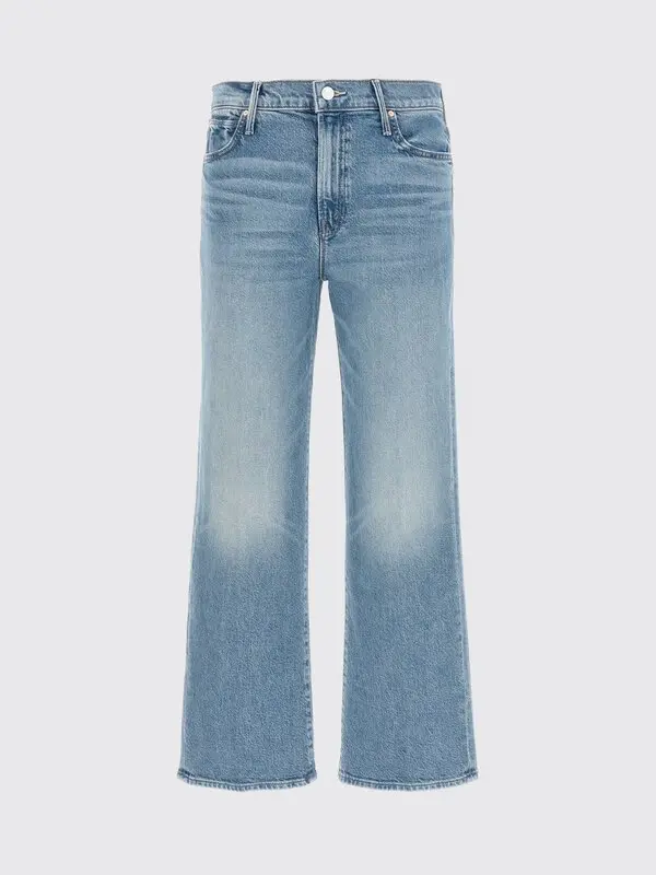 MOTHER Mid-rise Straight Jeans In Denim