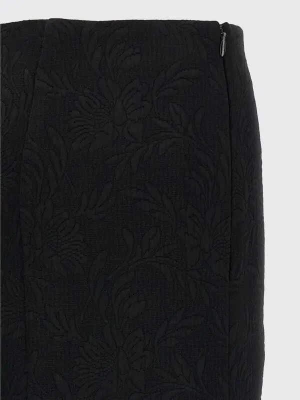 Dries Van Noten Jacquard Cotton-blend Tulip Midi Skirt With Ruffles