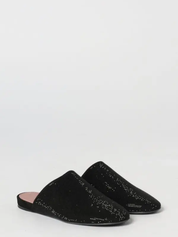 Premiata Embellished Mules - Black