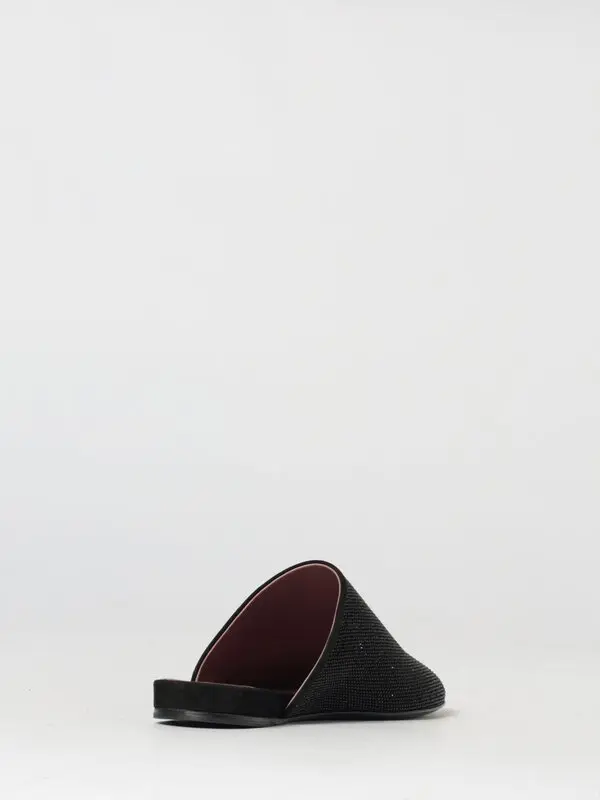 Premiata Embellished Mules - Black