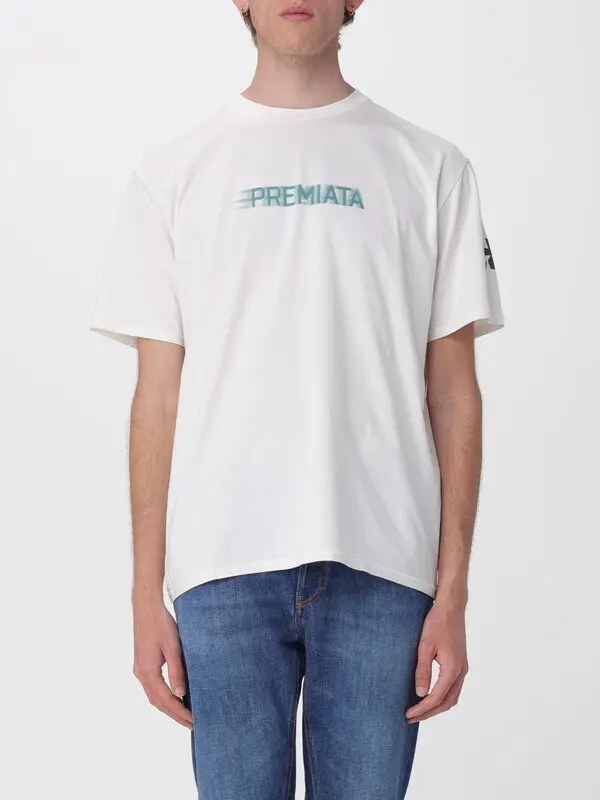 Premiata Cotton T-shirt With Printed Logo