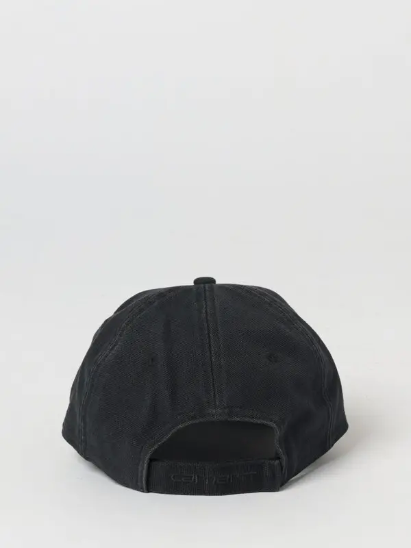Carhartt Work In Progress Baseball Cap With Logo Detail - Black