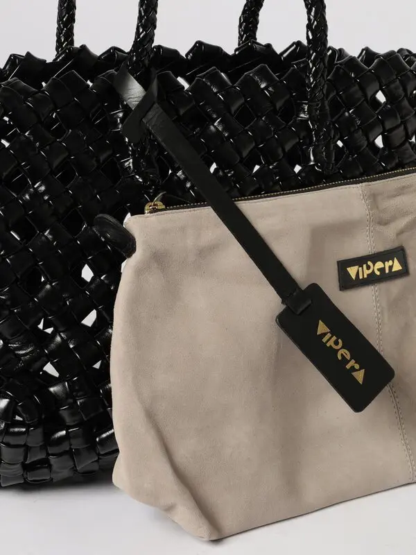 VIPERA Woven Shoulder Bag