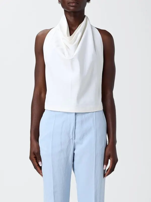 Carven Draped Halter Neck Top