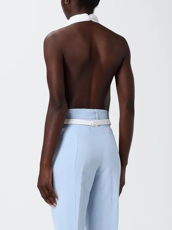 Carven Draped Halter Neck Top