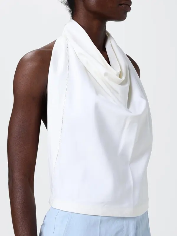 Carven Draped Halter Neck Top