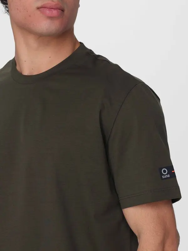 SUNS Mercerized Cotton T-shirt - Green