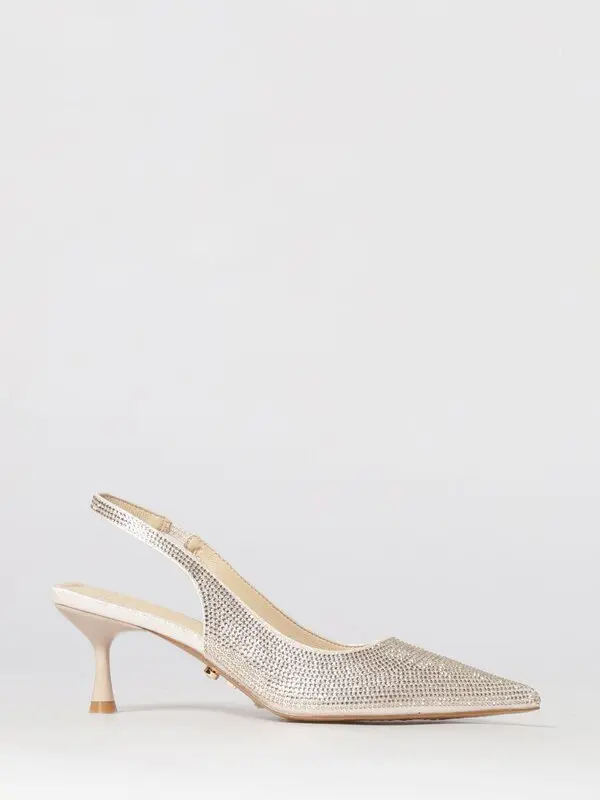 TWENTY FOURHAITCH Phuket Slingback Court Shoes With Rhinestones