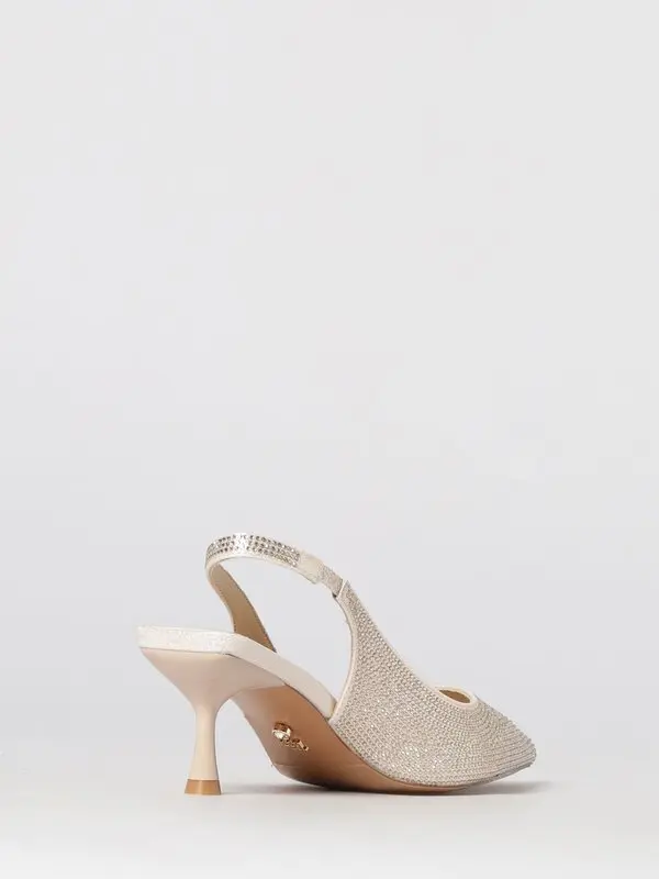 TWENTY FOURHAITCH Phuket Slingback Court Shoes With Rhinestones