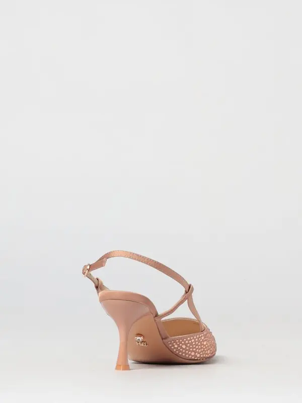 TWENTY FOURHAITCH Embellished Slingback Pumps - Bronze