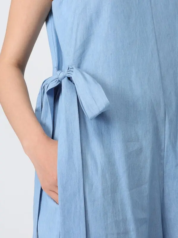MEIMEIJ Sleeveless Jumpsuit With Tie Detail