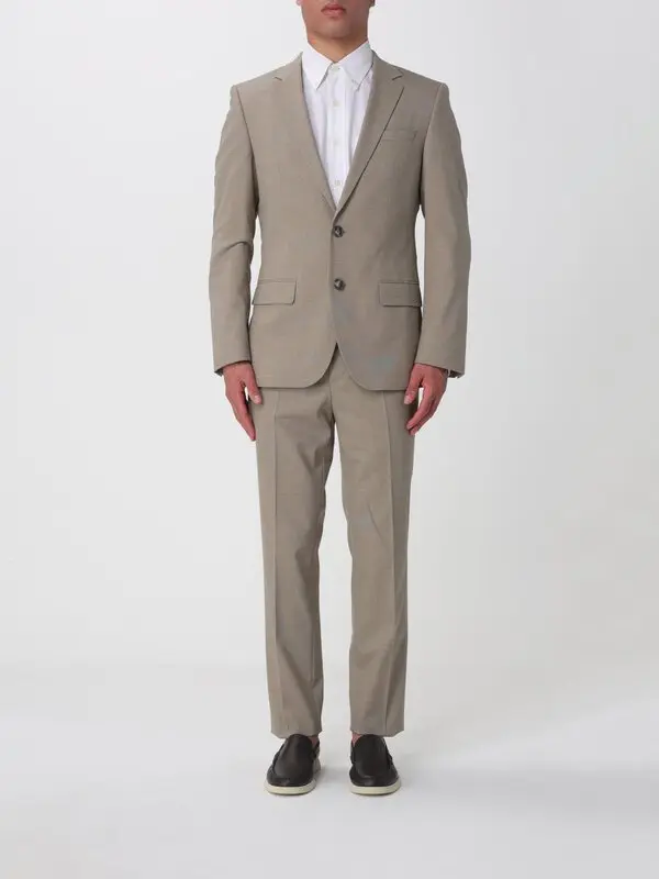 Hugo Single-breasted Suit In Virgin Wool Blend