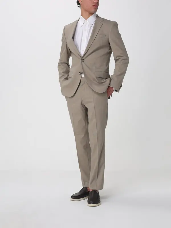 Hugo Single-breasted Suit In Virgin Wool Blend