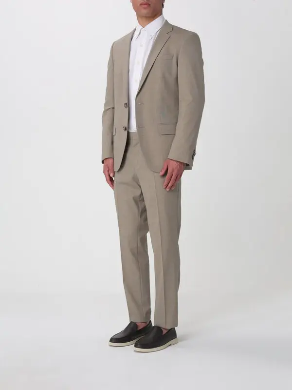 Hugo Single-breasted Suit In Virgin Wool Blend