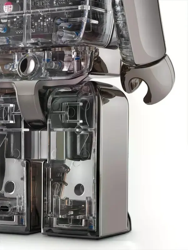 MEDICOM TOY Be@rbrick Audio Chrome Platinum Edition Speaker