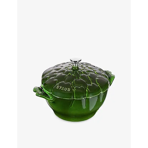 STAUB Artichoke Cocotte Cast-iron Casserole Dish - Basil Green